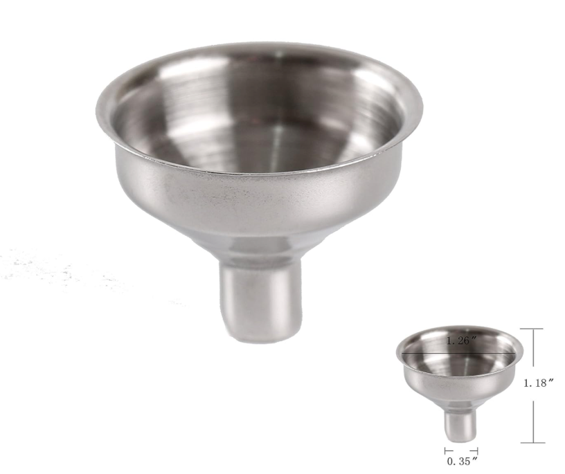 Stainless Steel Refill Funnel – Kindred Skincare Co.
